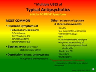 Typical antipsychotics and dopamine in psychosis | PPTX