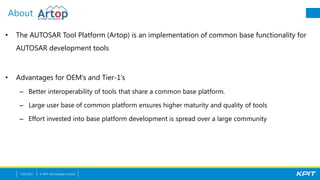 Webinar Presentation- Typical Challenges Faced by Tier 1s in AUTOSAR ...