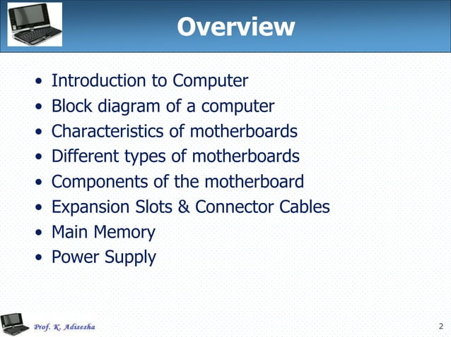 Typical configuration of computer ppt | PDF