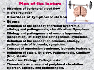 Typical disorders of peripheral blood flow | PPT