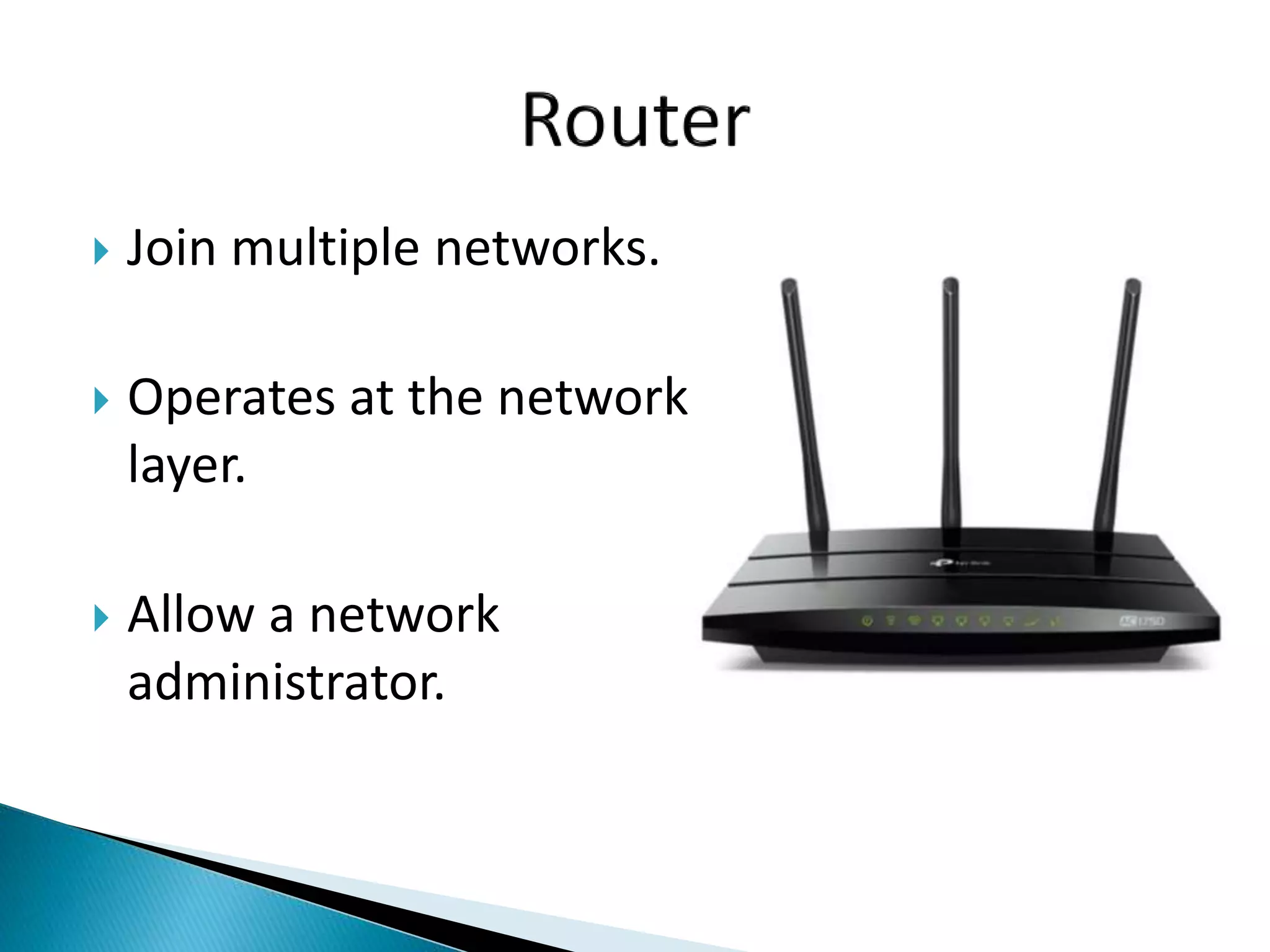 Typical elements in a LAN | PPT