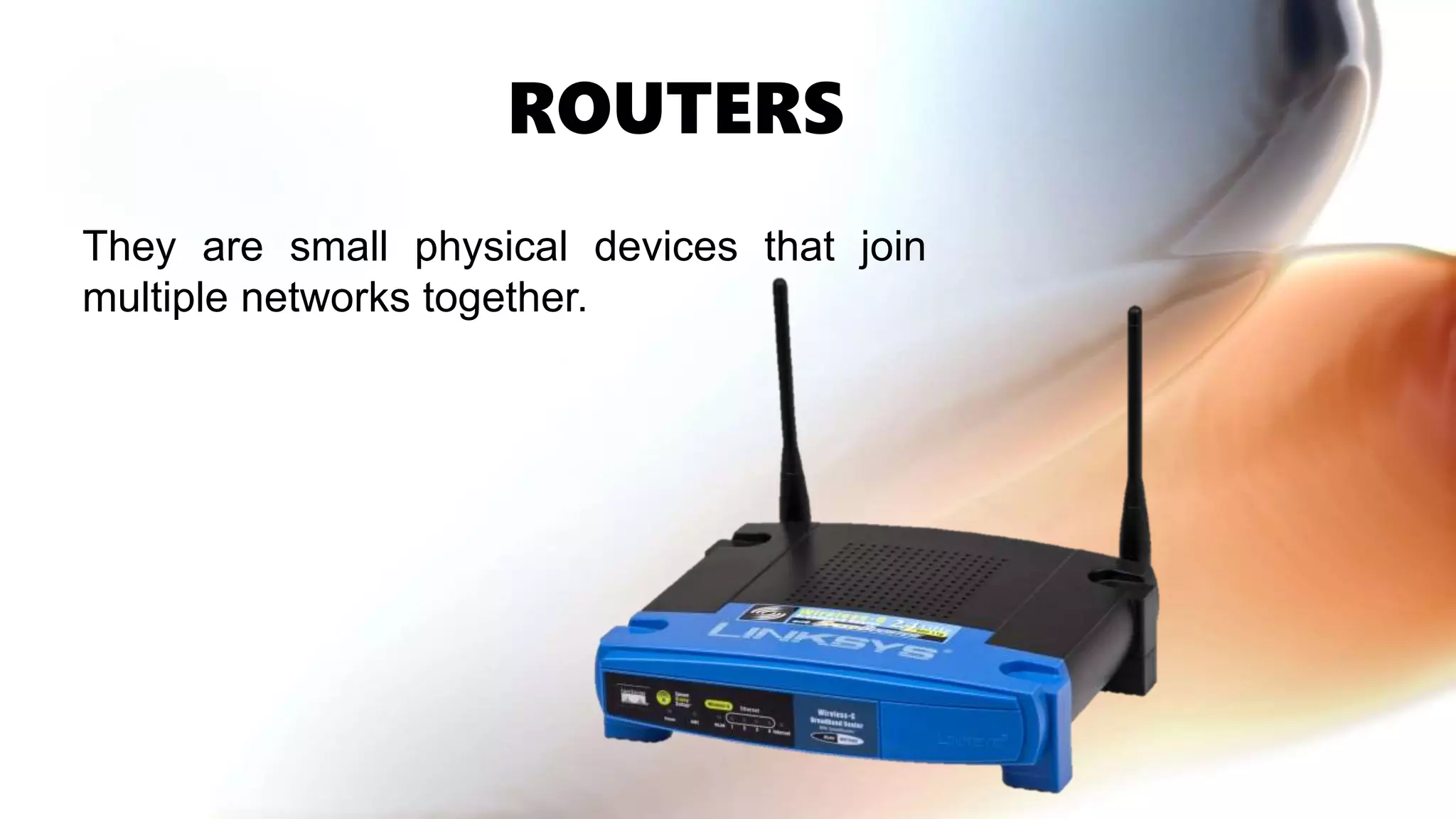 Typical elements in a LAN | PPTX