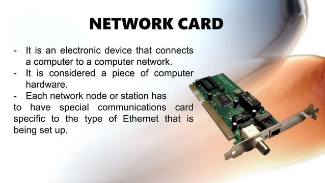 Typical elements in a LAN | PPTX