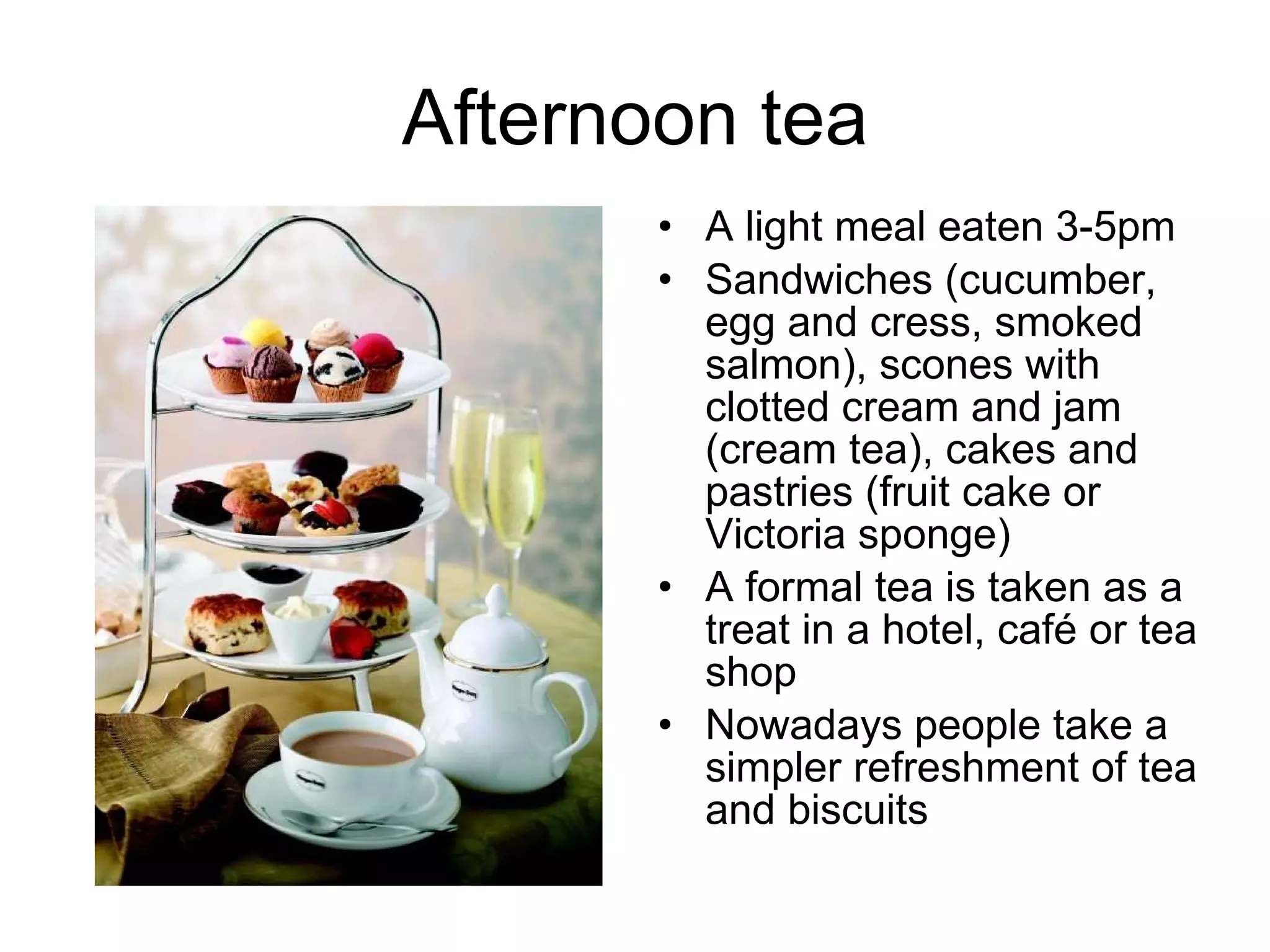 Typical english foods | PPS