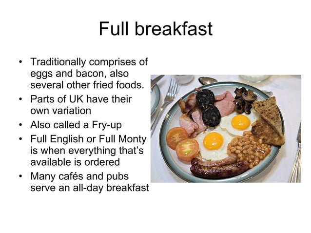 Typical english foods | PPT