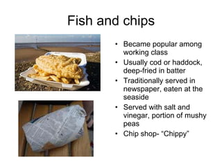 Typical english foods | PPT