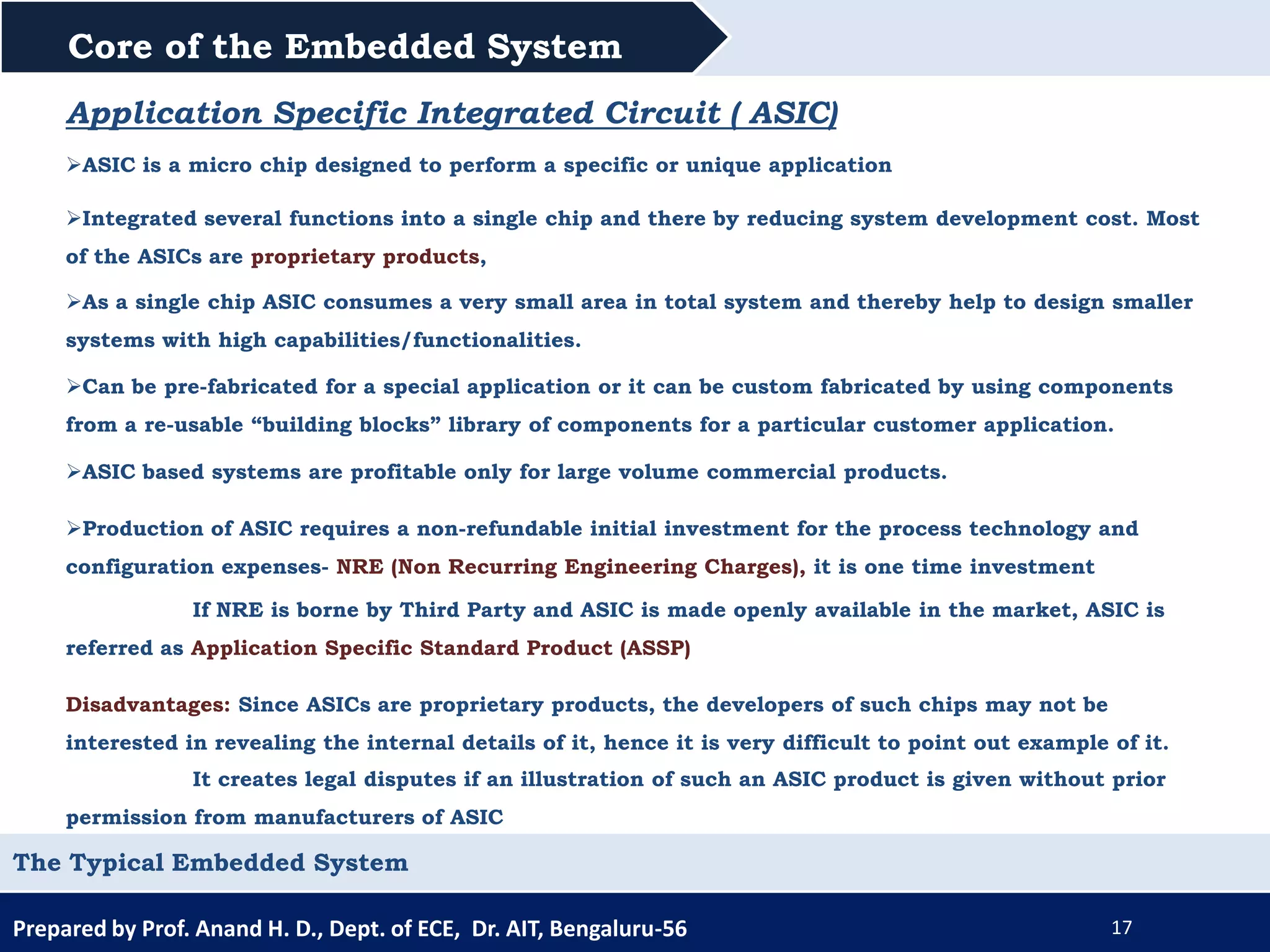 Typical Embedded System | PDF