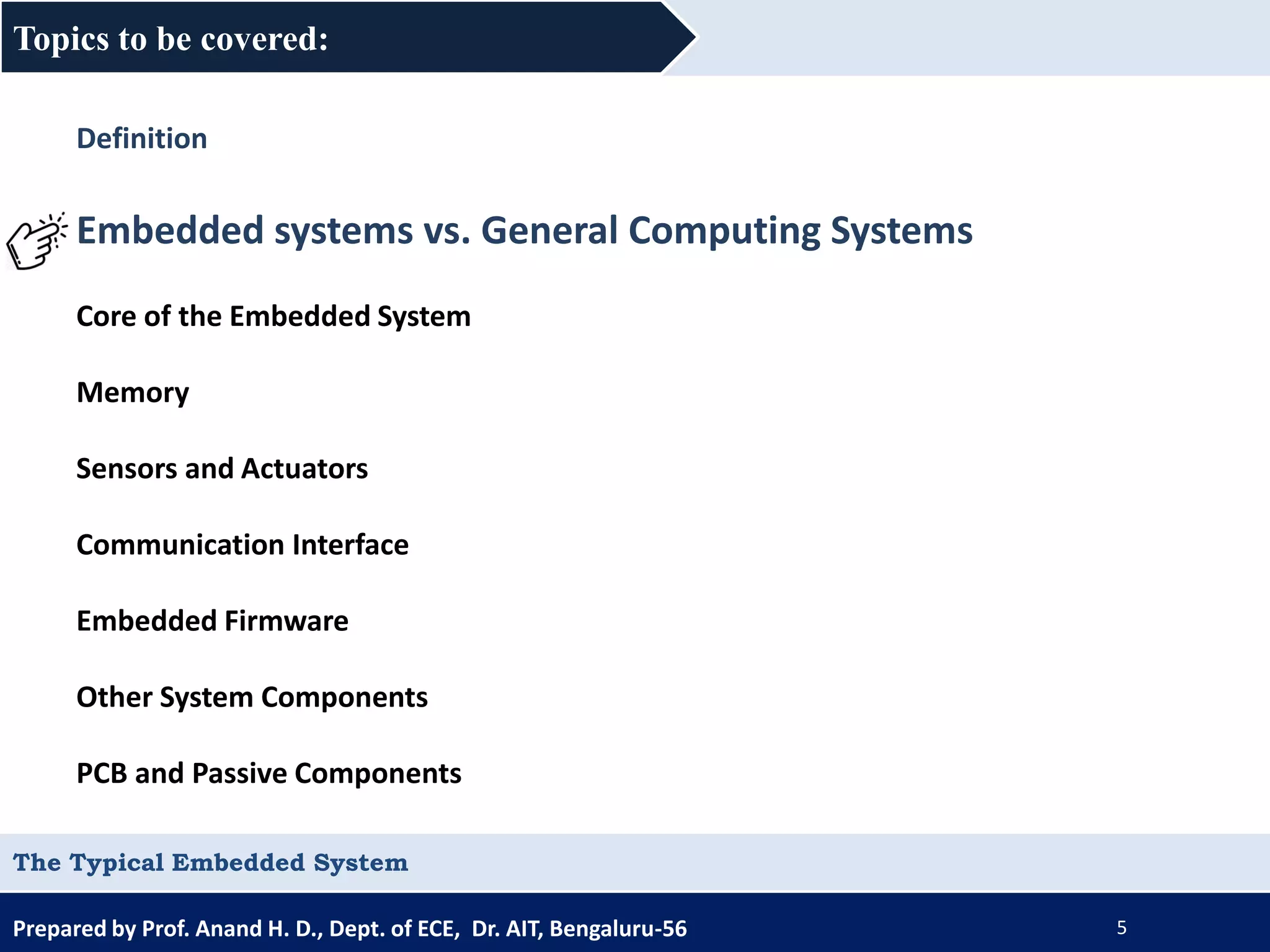 Typical Embedded System | PDF