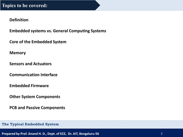 Typical Embedded System | PDF | Operating Systems | Computer Software ...