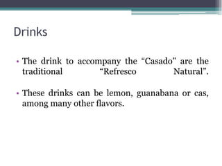 Typical food of costa rica | PPT