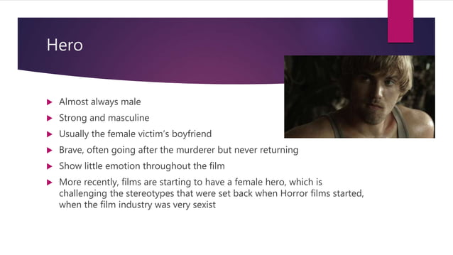Typical horror movie characters | PPTX