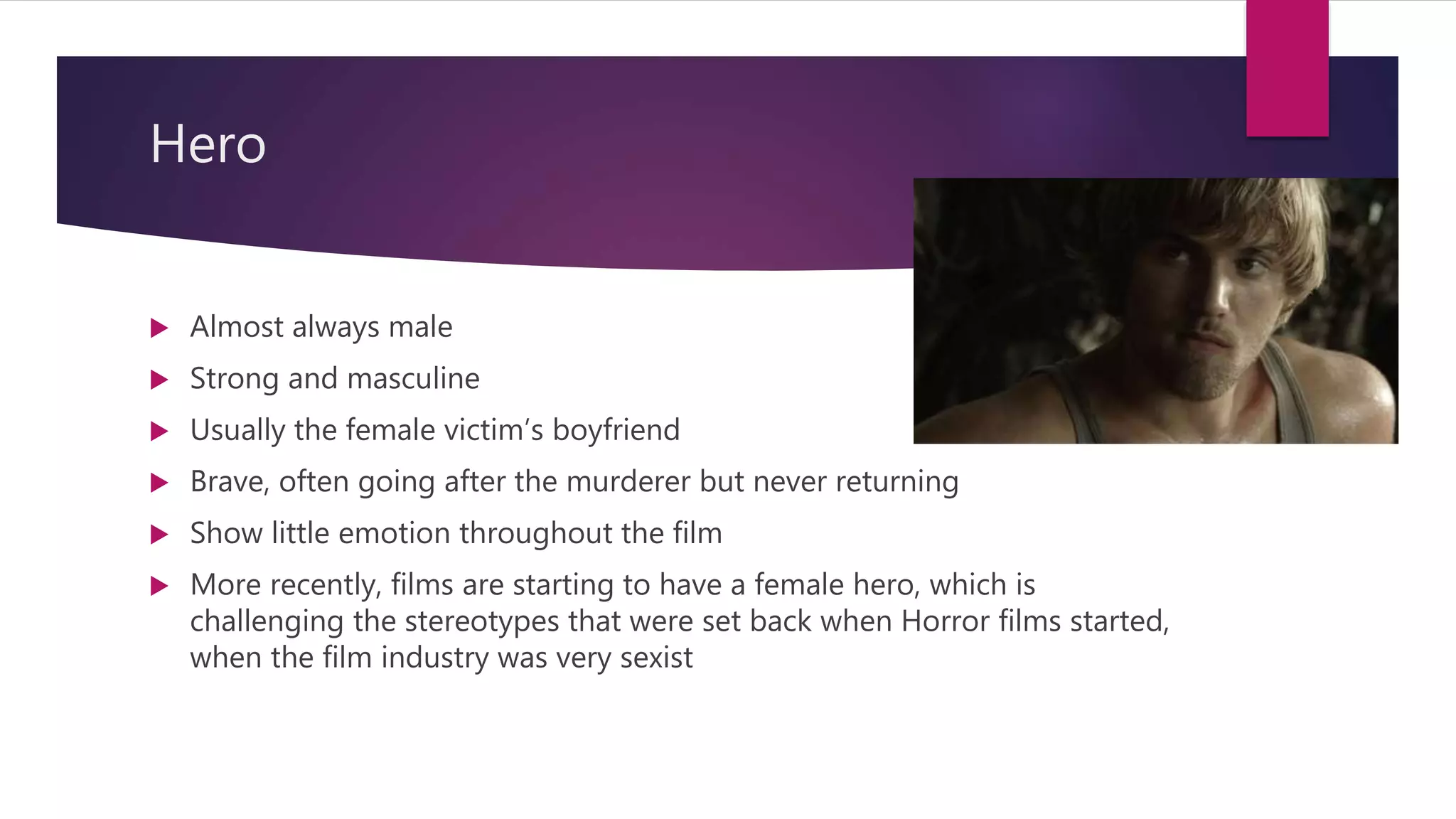 Typical horror movie characters | PPTX