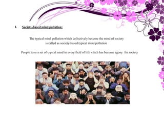 Typical mentality pollution.; | PPT