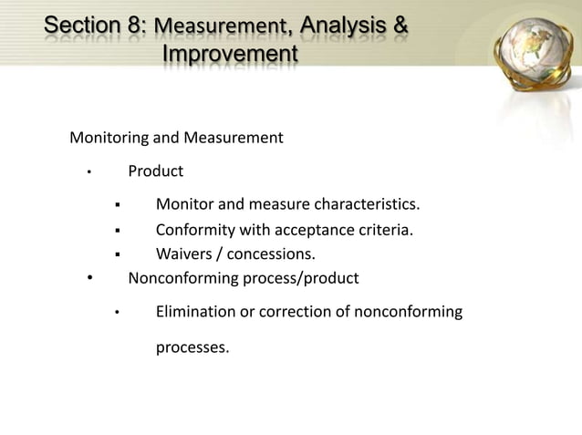 Typical Quality Management System Based On Iso 9001 2008 | PPT