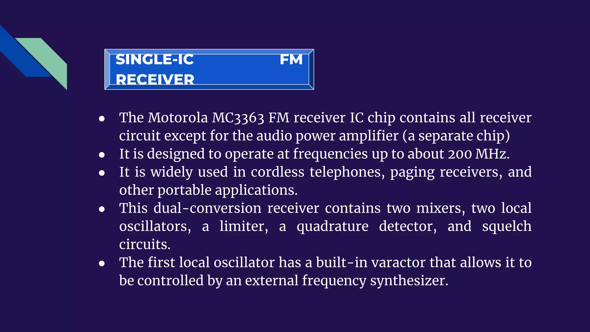 TYPICAL RECEIVER CIRCUITS.pptx