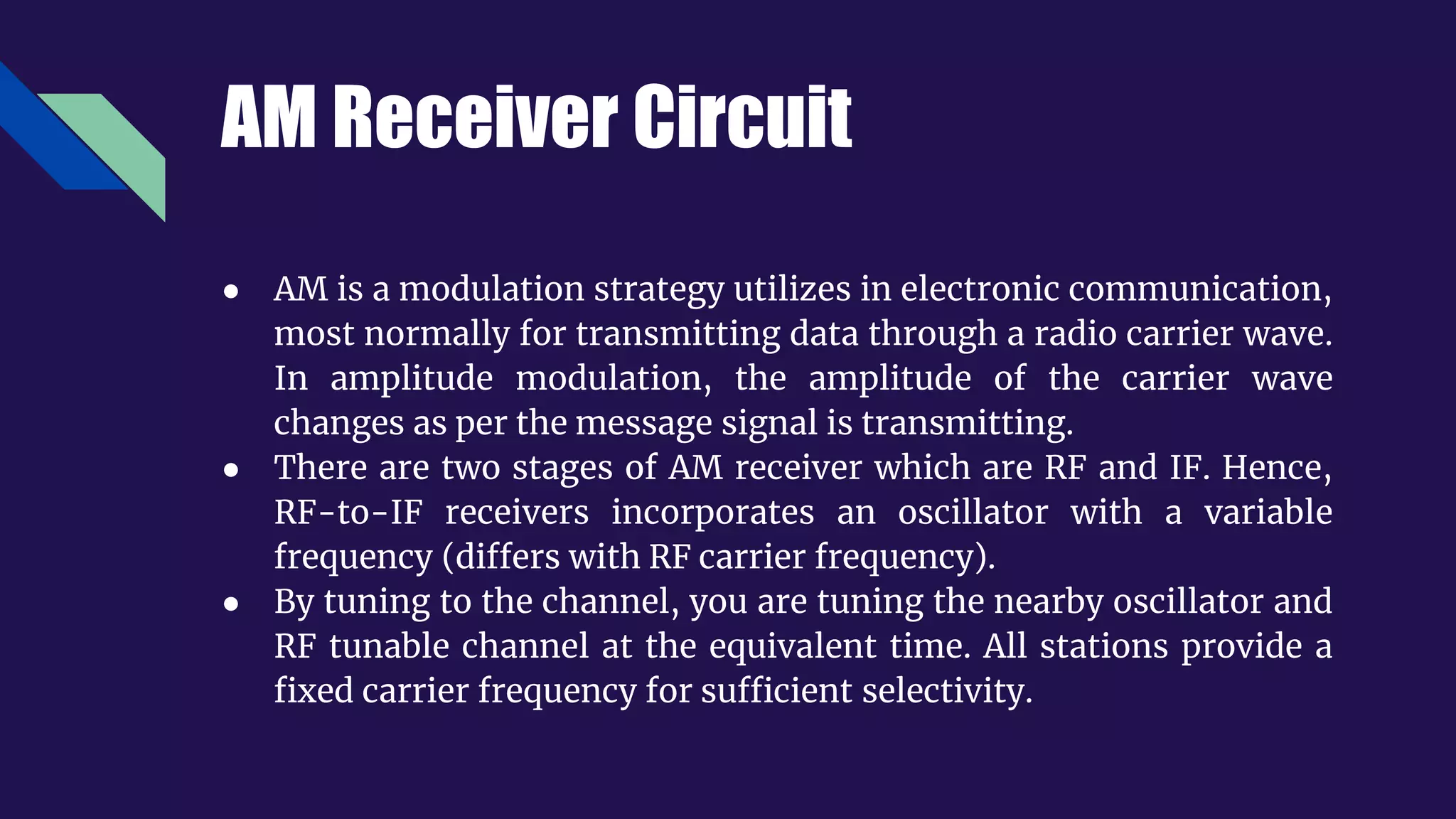 TYPICAL RECEIVER CIRCUITS.pptx