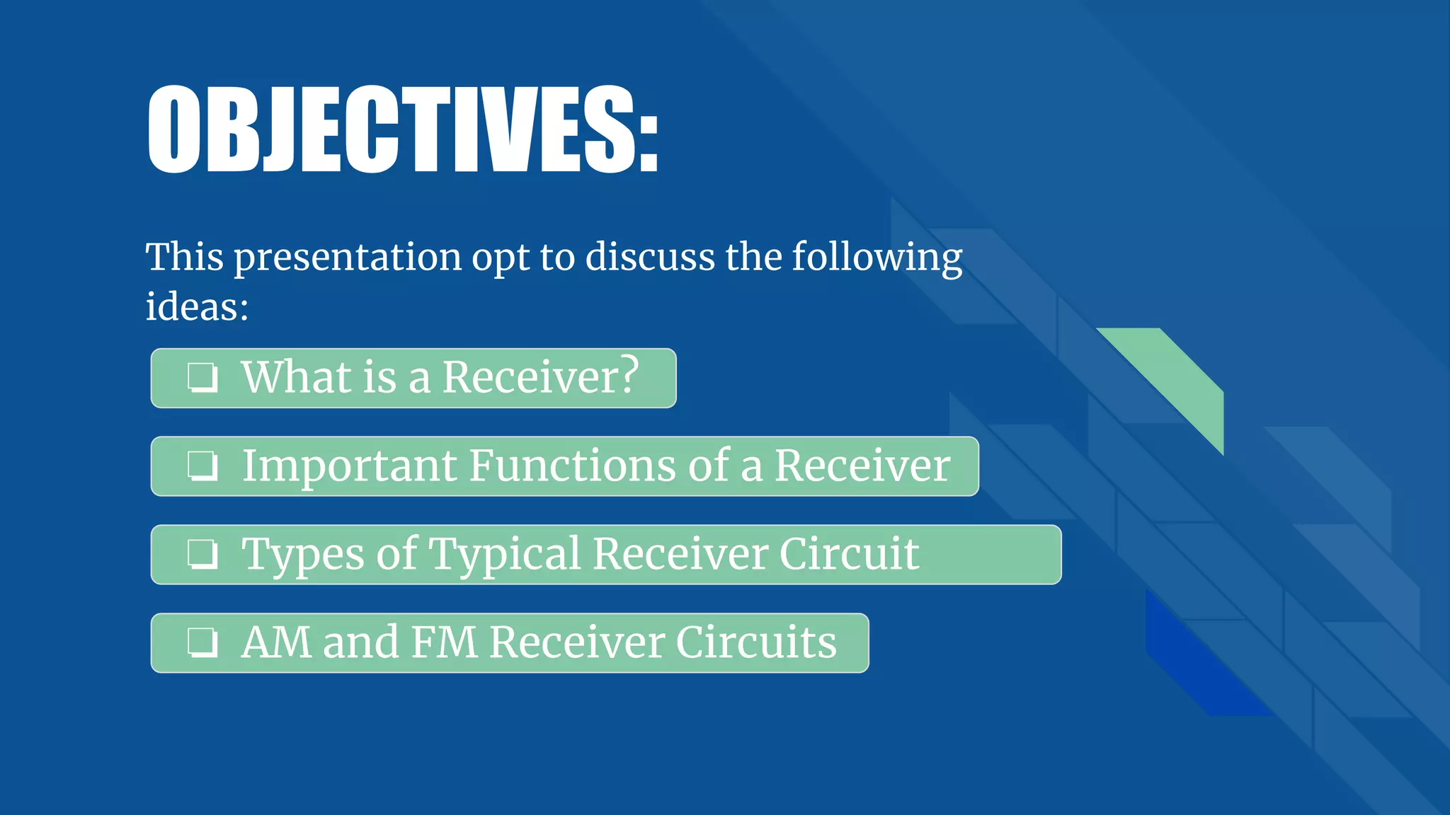 TYPICAL RECEIVER CIRCUITS.pptx