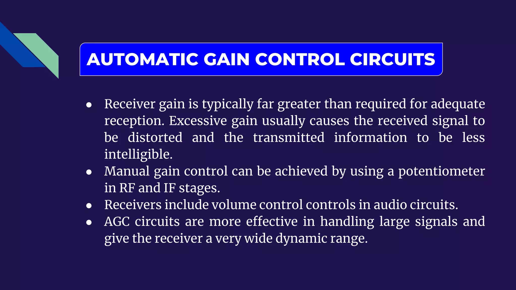 TYPICAL RECEIVER CIRCUITS.pptx