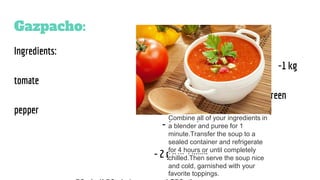 Typical spanish food | PPT