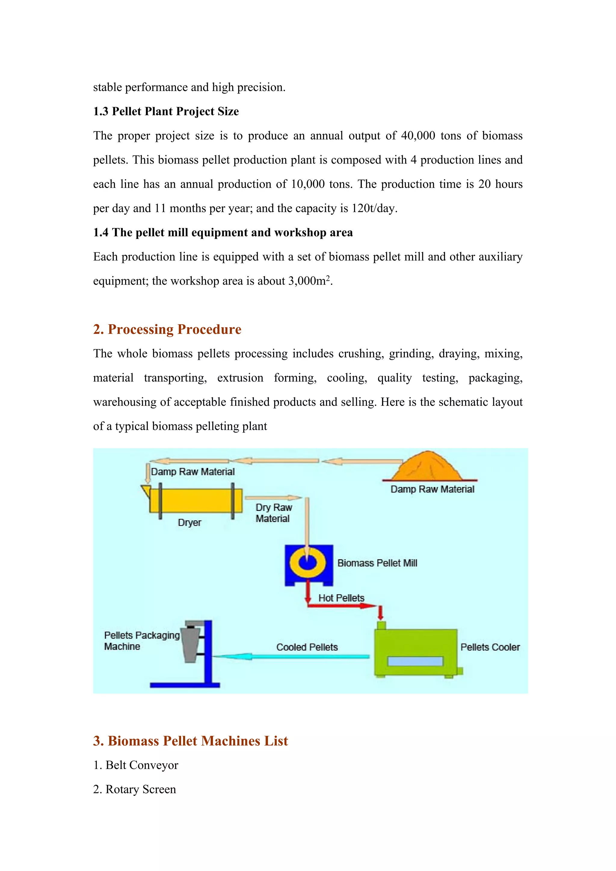 Typical wood pellet plant design | PDF