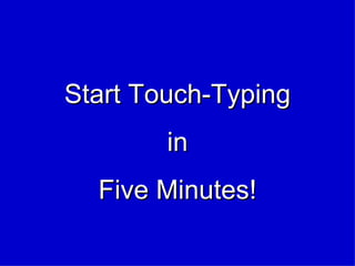 Typing Made Easy | PPT | Computer Peripherals | Computing
