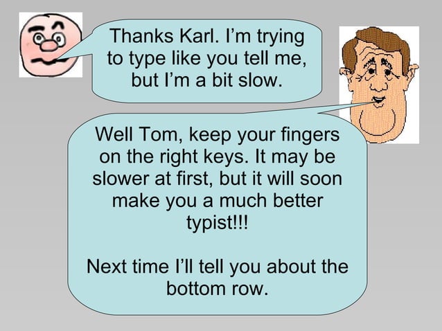 Typing03 The Middle Row | PPT | Computing | Technology & Computing