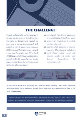 Case Study On Typing | PDF