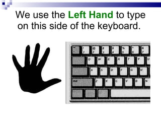Typing with our fingers | PPT