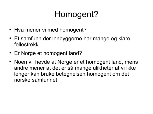 Typisk Norsk | PPT