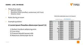 TYPO3 Certification Insights | PPT