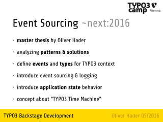TYPO3 Backstage Development | PPT
