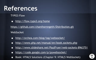 TYPO3 Flow - Web Sockets | PDF | Web Development | Internet