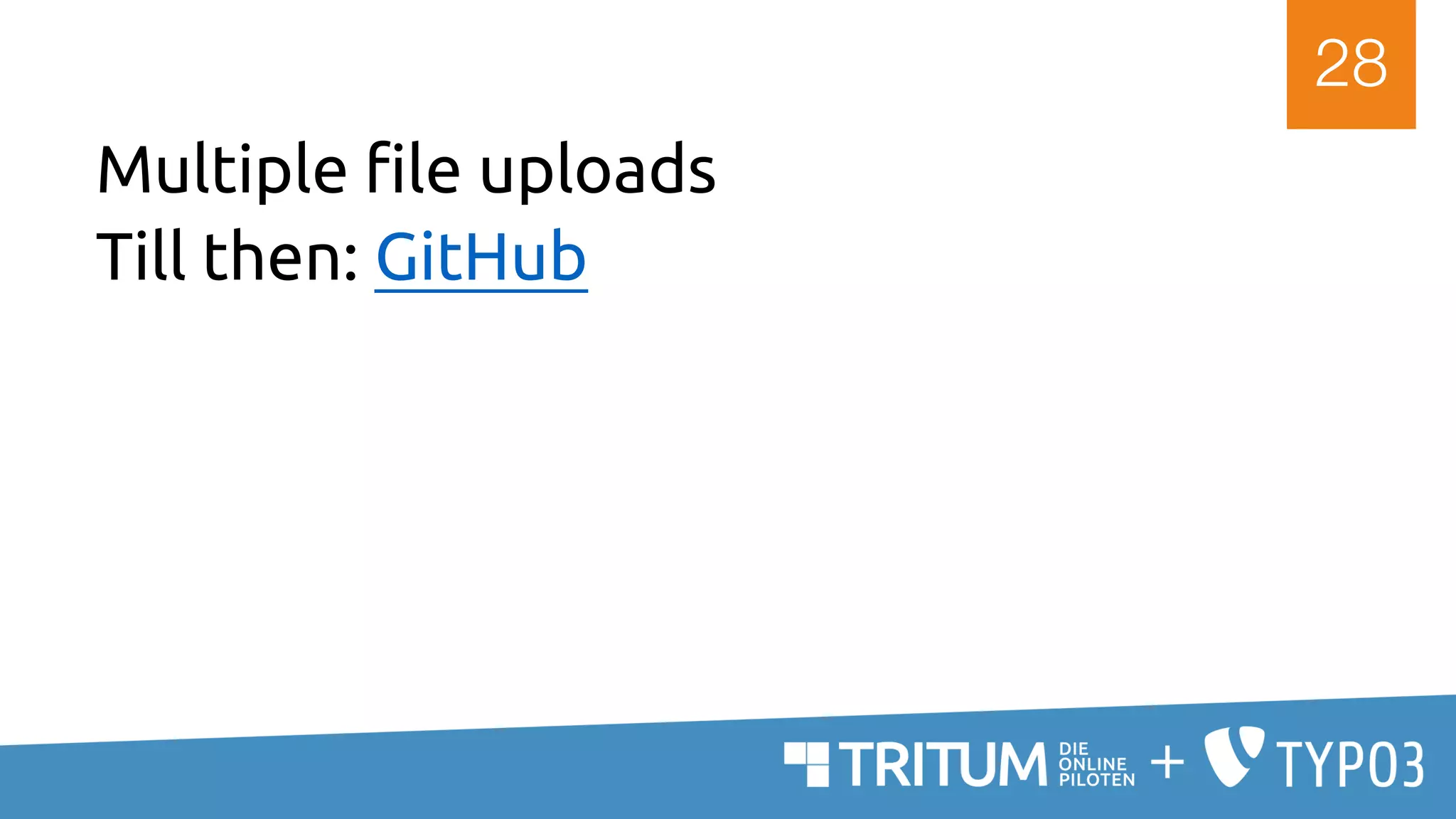 TYPO3 Form Framework v9 & v10 | PPT | Free Download