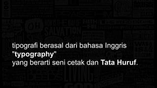 materi dasar Typografi voksdional skill desaingrafis SMA POMOSDA | PPT