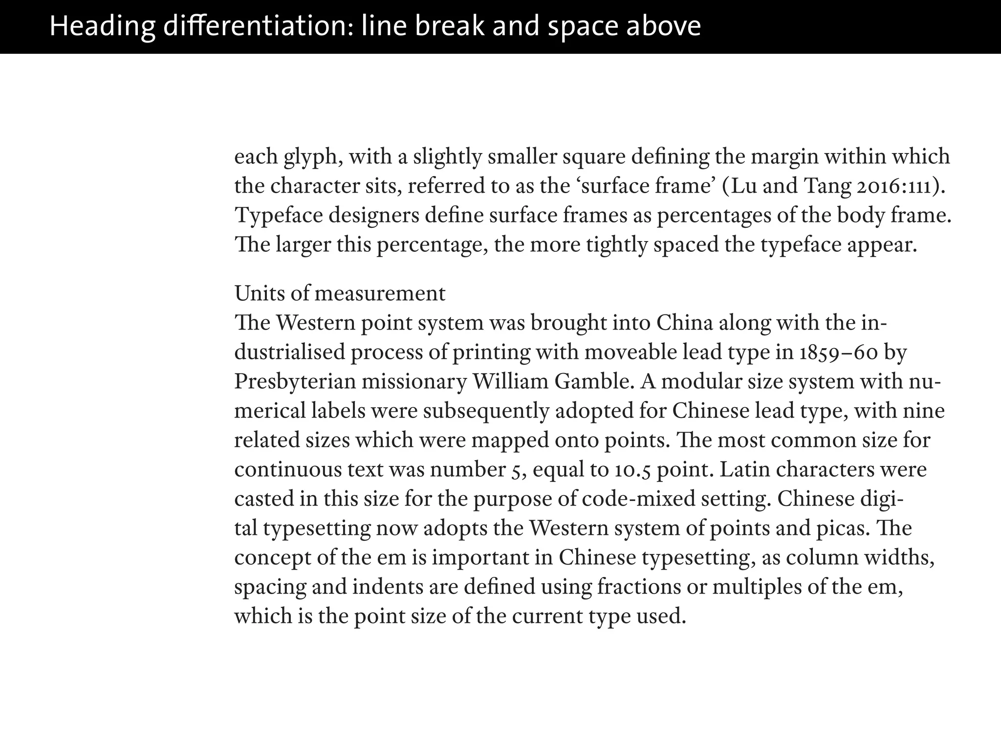 Typographic hierarchy and legibility research | PPT