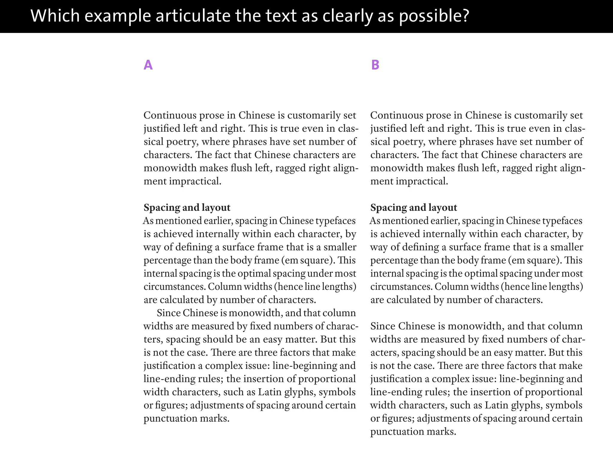 Typographic hierarchy and legibility research | PPT