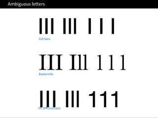Typographic hierarchy and legibility research | PDF