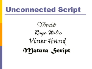 Typographic basics | PPTX