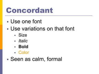 Typographic basics | PPTX