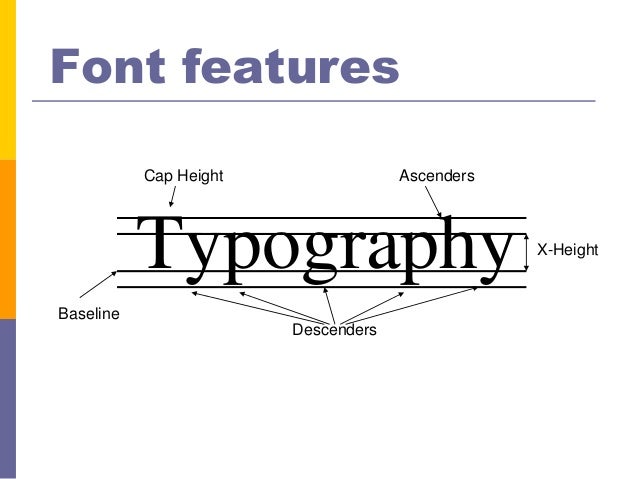 Typographic basics