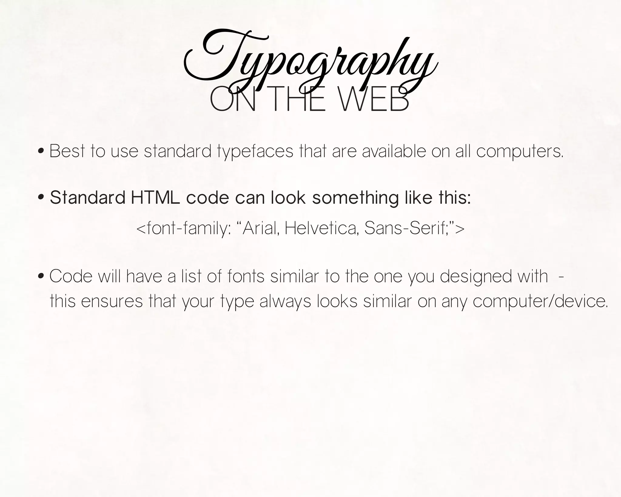 Typography 101: The Basics | PDF