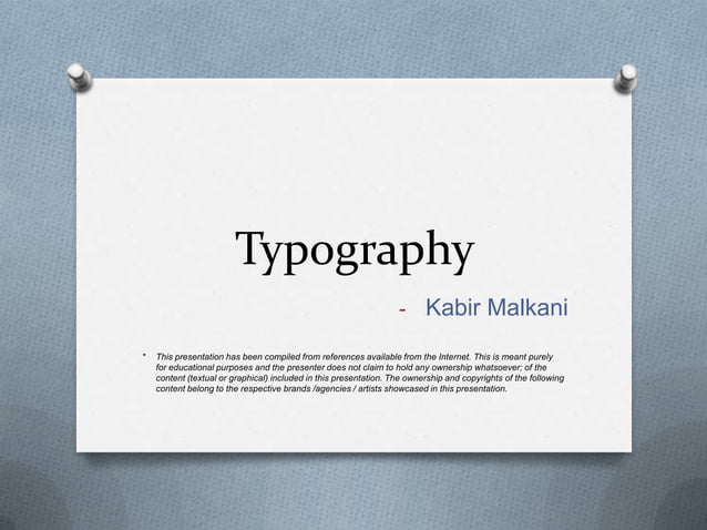 Typography | PPTX | Desktop Publishing | Computer Software and Applications