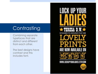 Texture and typography | PPT