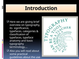 Typography-Basics knowledge of applied arts in typography | PPTX