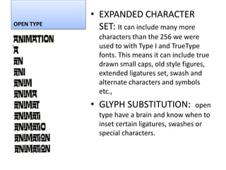 Typography - Understanding Font | PPT