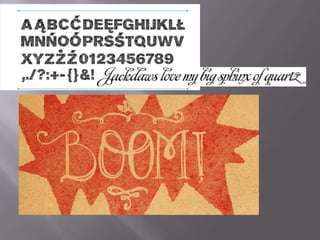 Typography analysis | PPTX