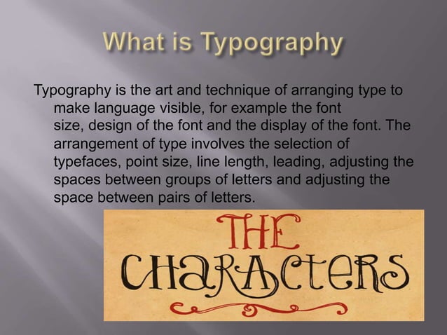 Typography analysis | PPTX