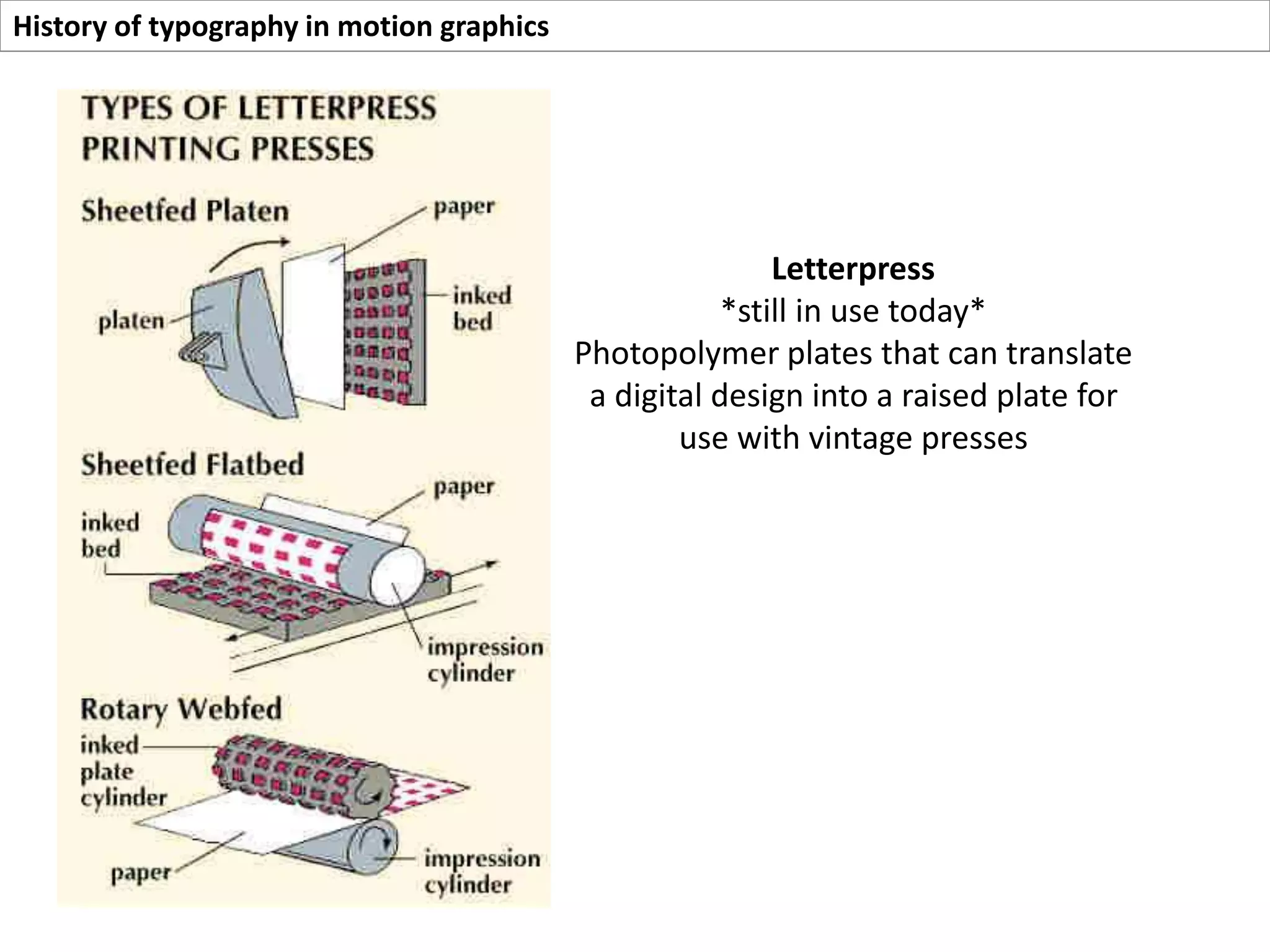 Typography and Motion Graphics | PPT