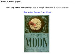 Typography and Motion Graphics | PPT