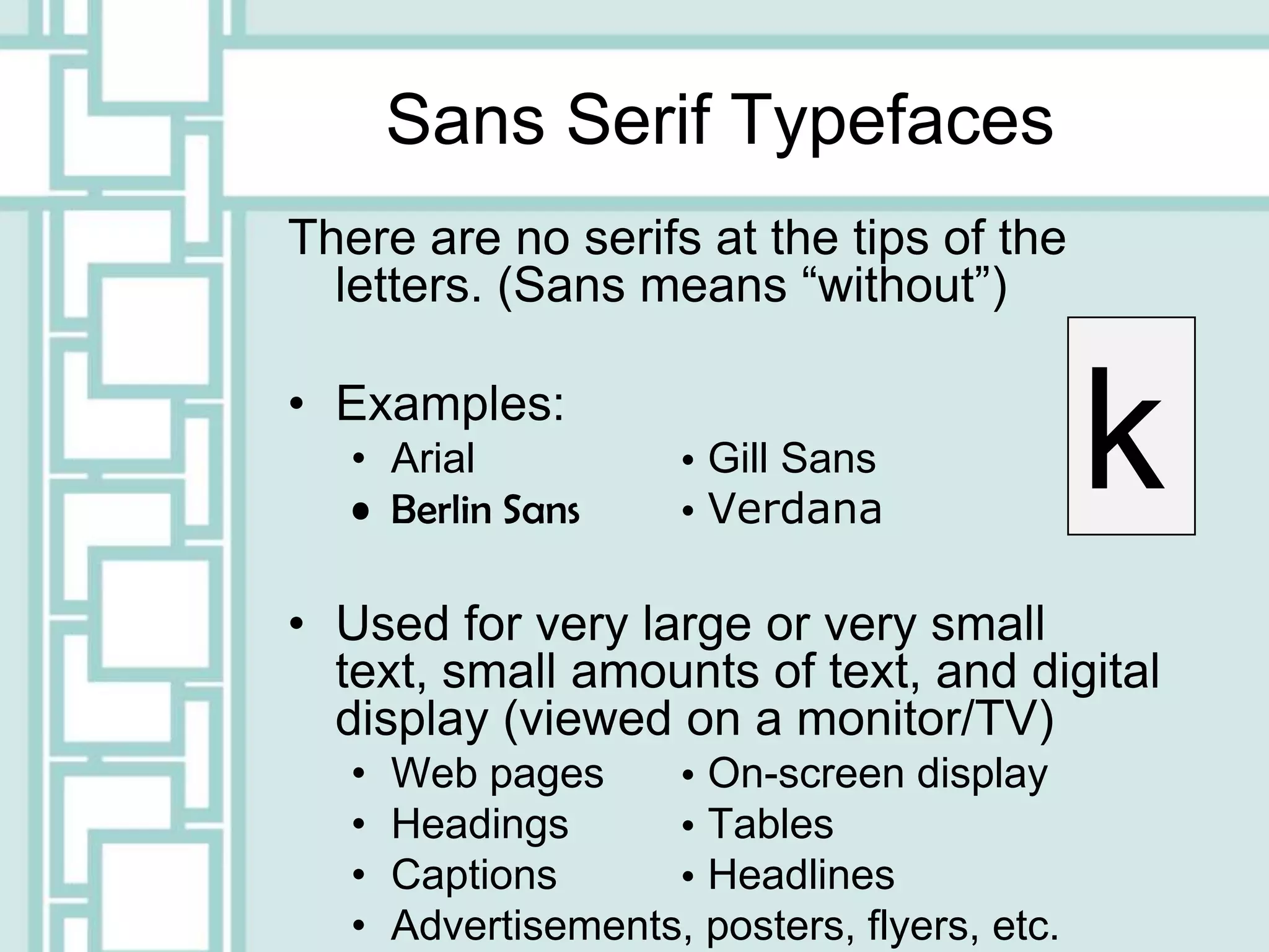 Typography Basics for DTP | PPTX